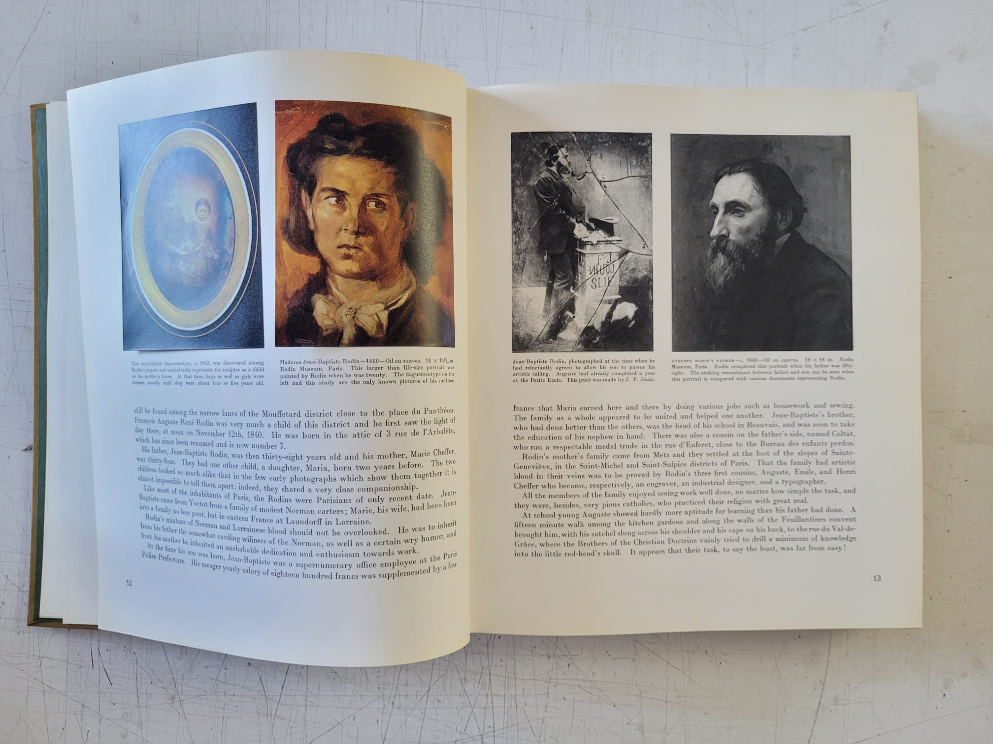 Auguste Rodin by Robert Descharnes (Vintage Hardcover Book 1st EDITION ...