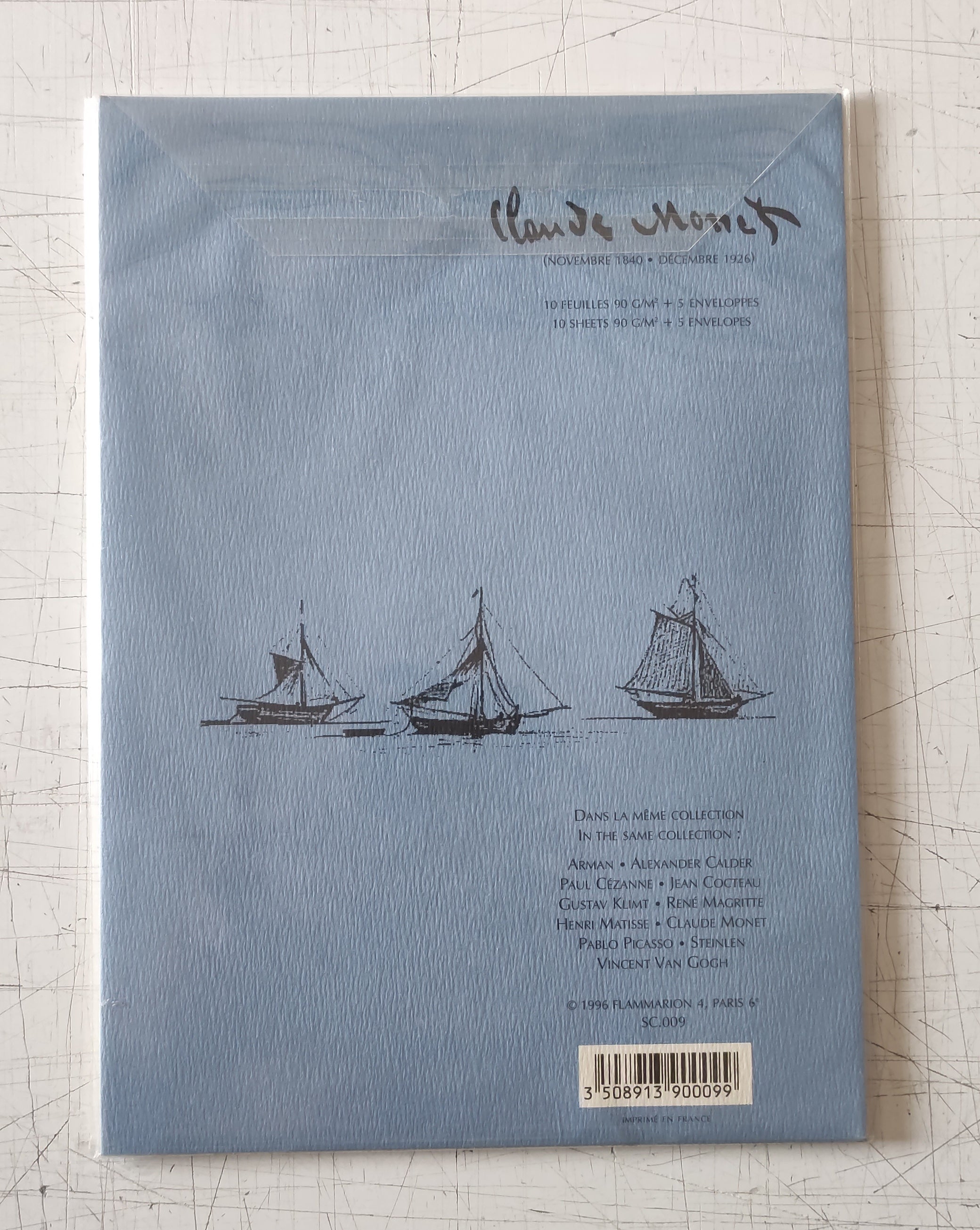 Claude Monet - 6 X 8 Inches (Set of Notepaper) – Artistica Fine Art