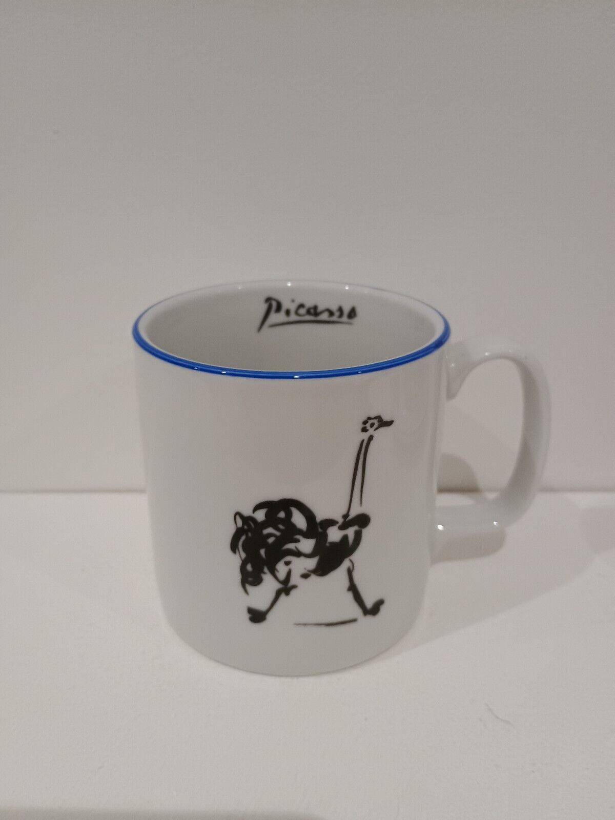 Official 2003 Picasso L'Autruche / Ostrich, 1936 Tea / Coffee Mug ...