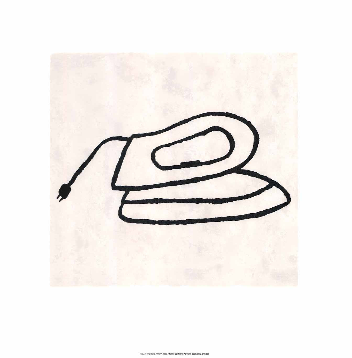 Iron, 1999 by Allan Stevens - 20 X 20 Inches (Silkscreen) – Artistica ...