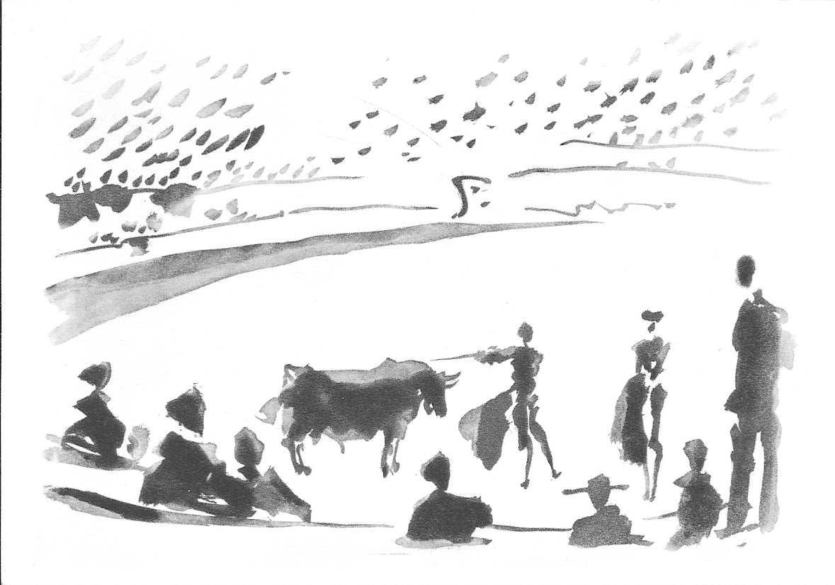 Scène de Corrida, 1960 by Pablo Picasso - 4 X 6 Inches (10 Postcards ...