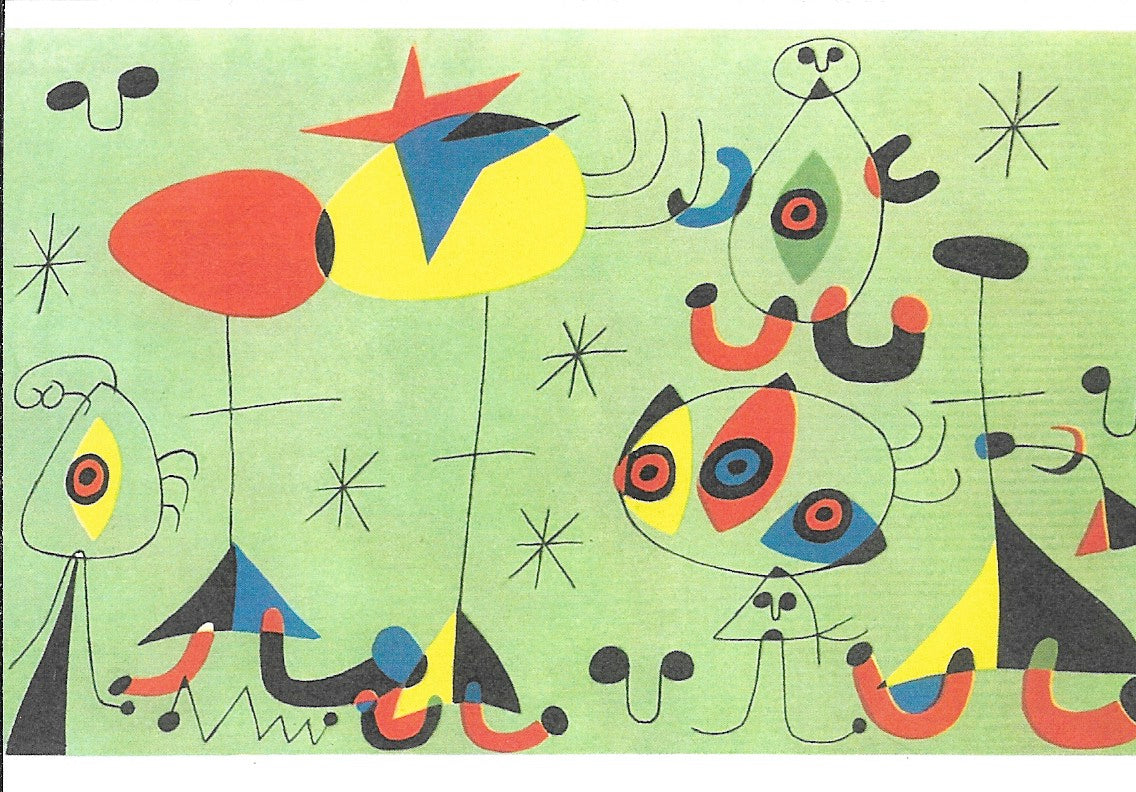 Snob Party at the Princess's, 1944 by Joan Miro - 4 X 6 Inches (10 Pos ...