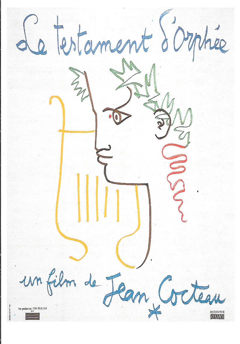 Testament of Orpheus, 1960 by Jean Cocteau - 4 X 6 Inches (10 Postcard ...