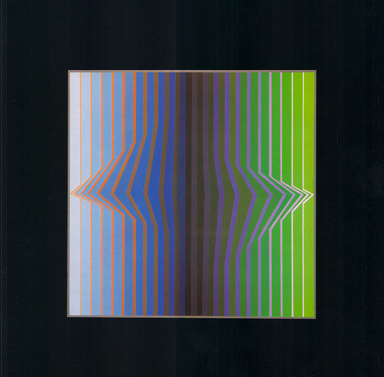 Illile III by Victor Vasarely - 11 X 11 Inches (Offset Lithography ...