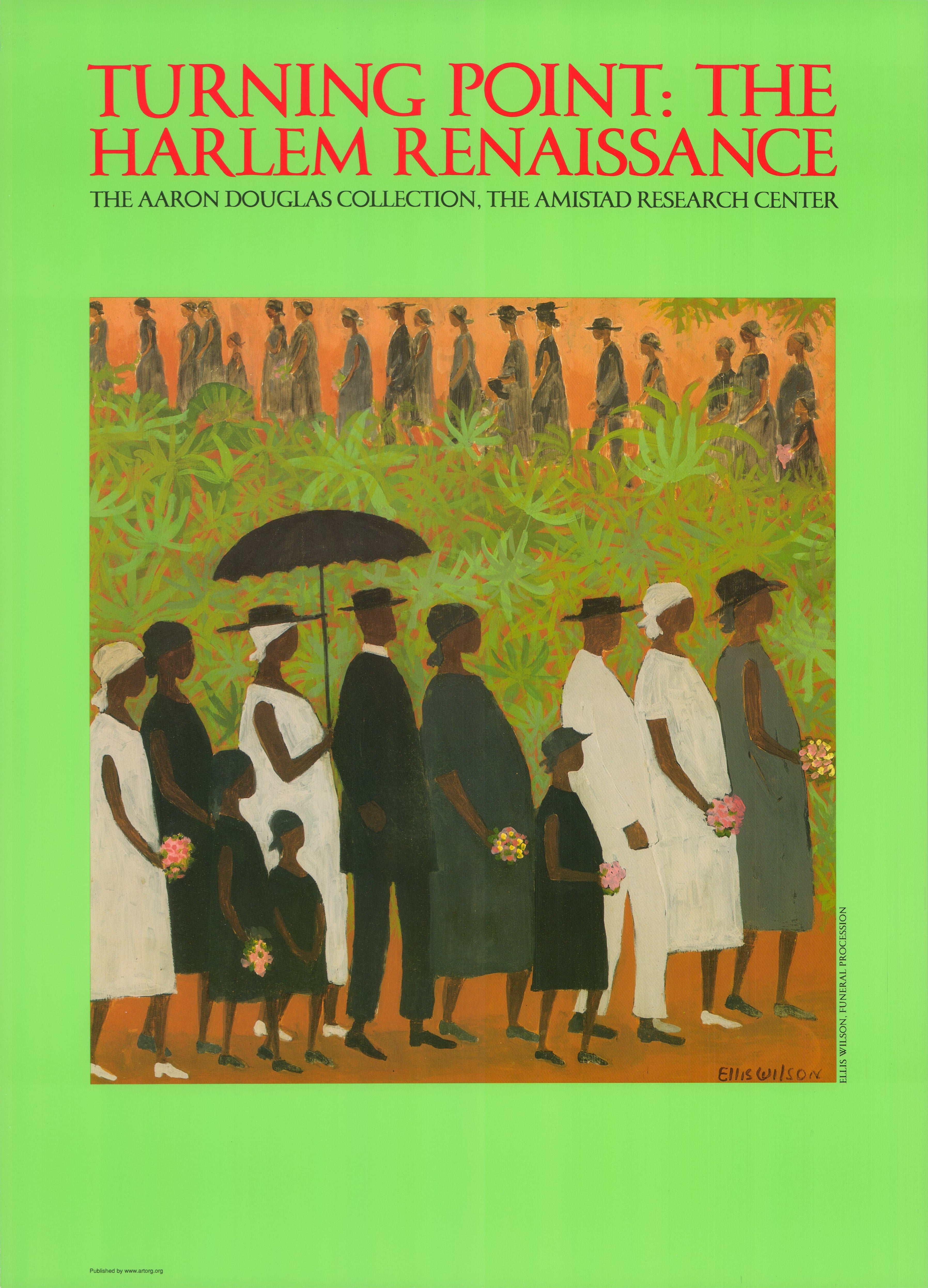 Funeral Procession by Ellis Wilson - 18 X 24 Inches (Art Print ...