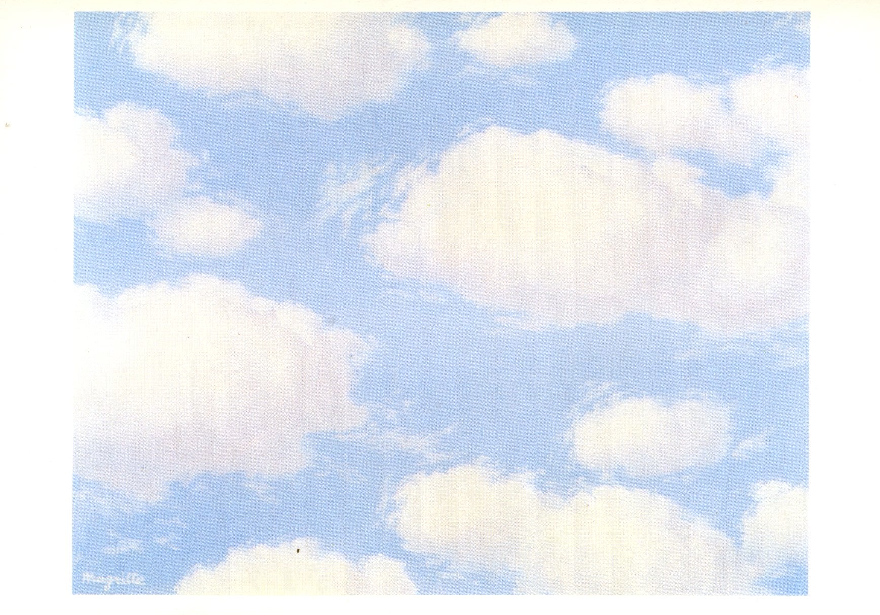 La malédiction by René Magritte - 4 X 6 Inches (10 Postcards ...