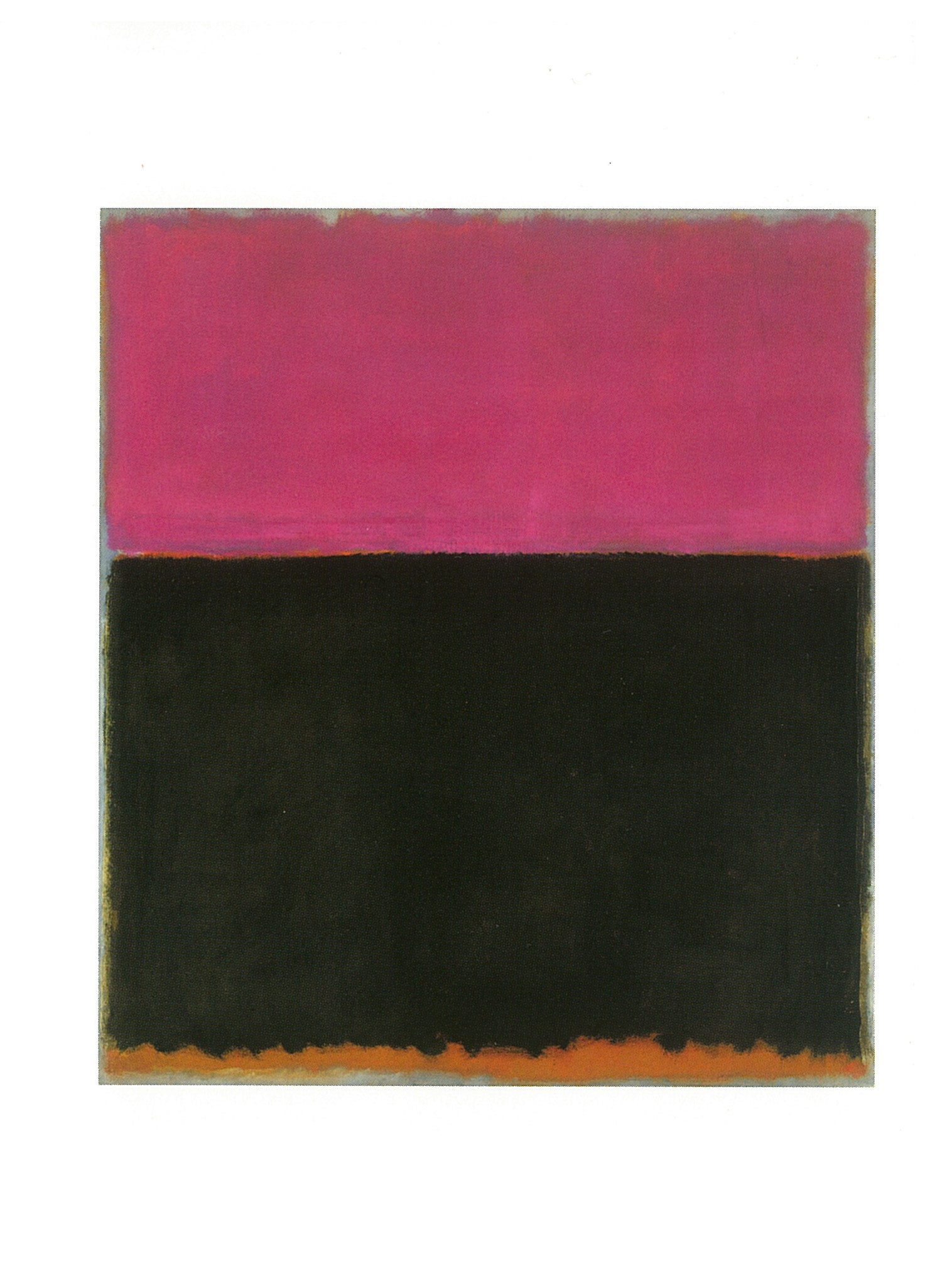 Untitled, 1953 by Mark Rothko - 5 X 7 Inches (Note Card) – Artistica ...
