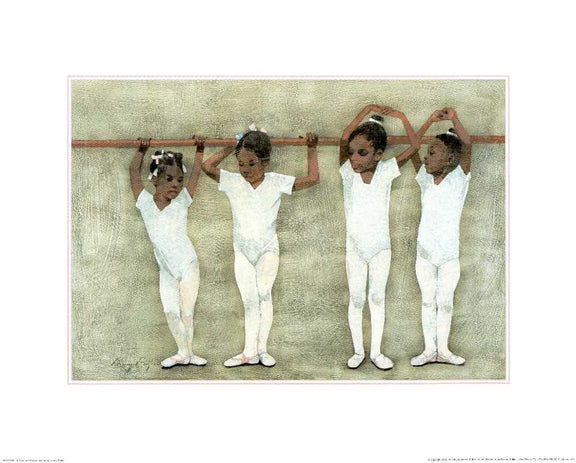 Tip Toes and Elbows by Danny Phifer - 16 X 20 Inches (Art Print ...