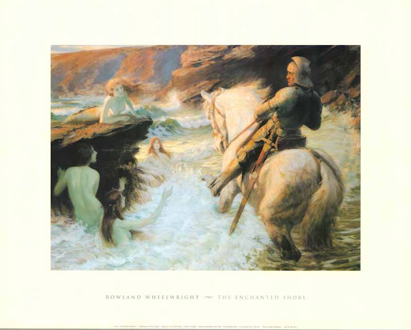 The Enchanted Shore by Rowland WheelWright - 16 X 20 Inches (Art Print ...