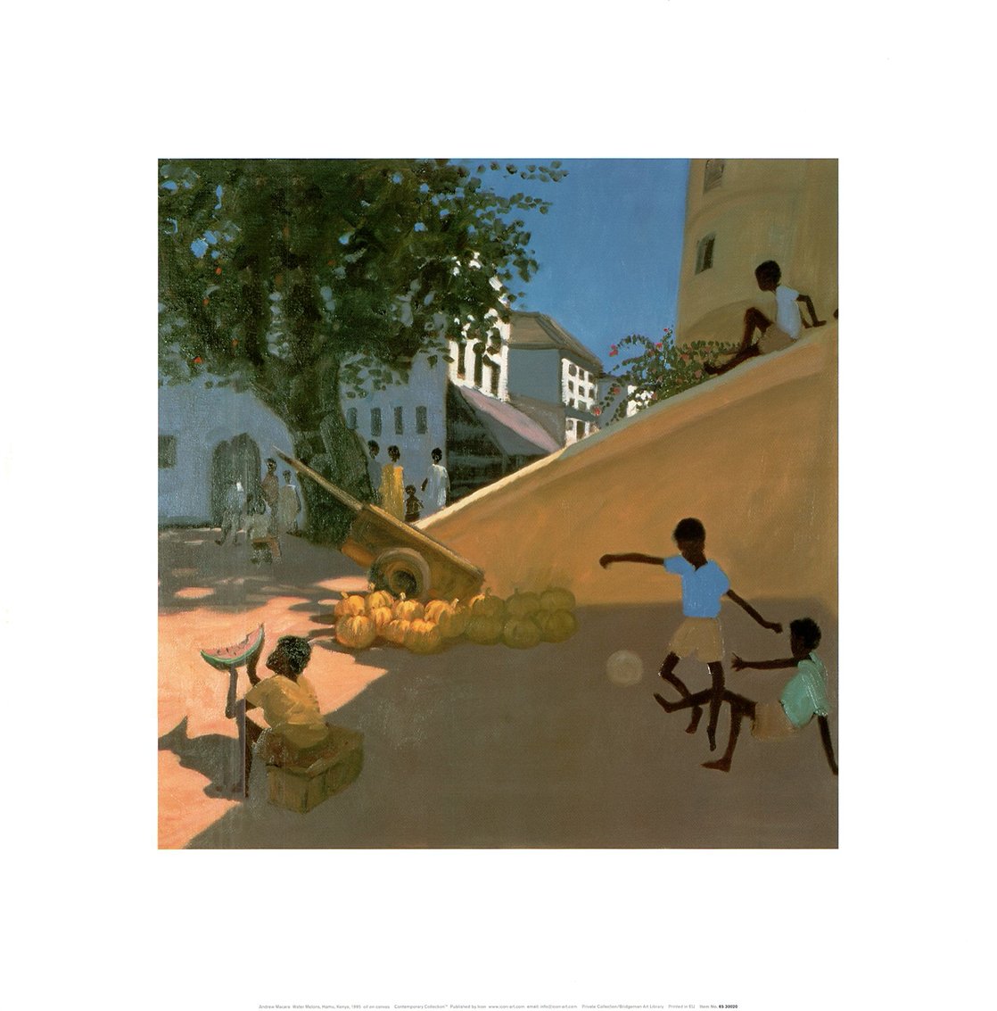 Water Melons Hamu Kenya, 1995 by Andrew Macara-16 X 16" (Art Print ...