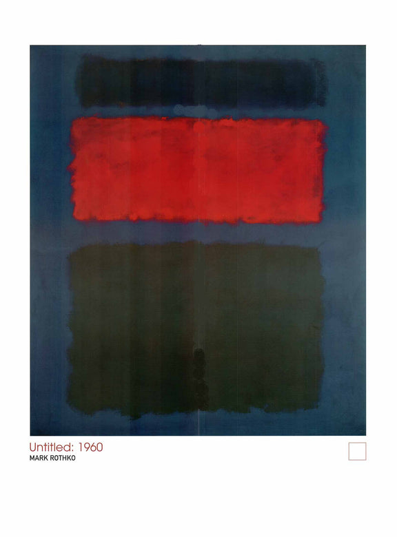 Untitled, 1960 by Mark Rothko - 24 X 32 Inches (Art Print) – Artistica ...