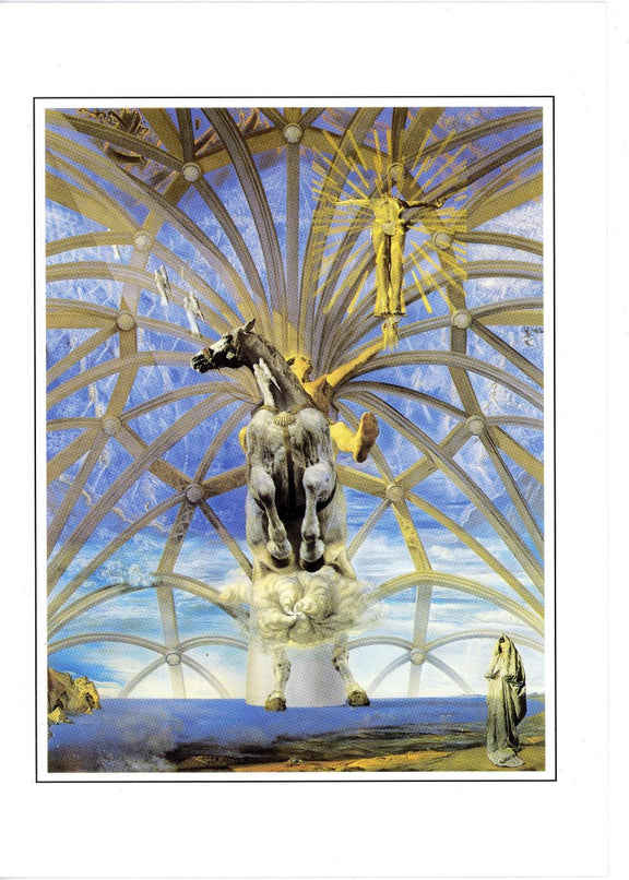 Santiago el Grande, 1957 by Salvador Dali - 5 X 7 Inches (Note Card ...