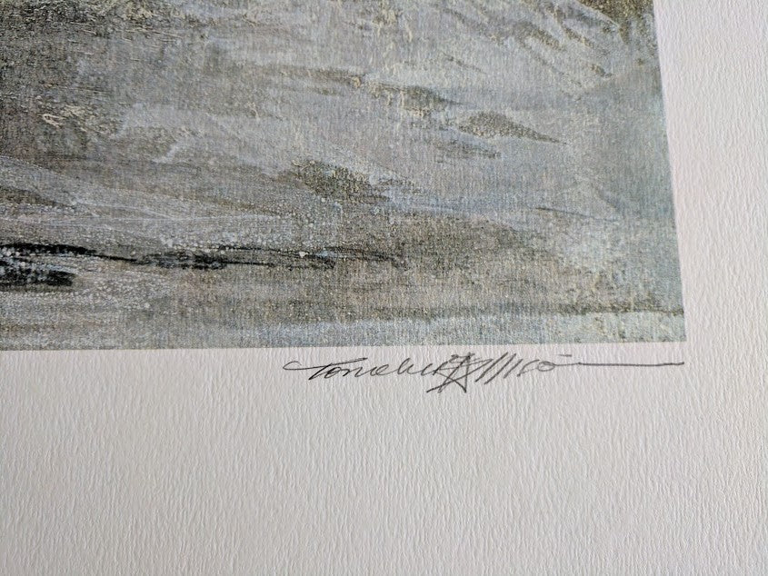 The Athapapaskoue by Tony Allison-25X30"(Etching Numbered & Signed) 142 ...