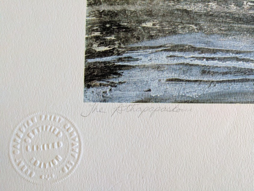 The Athapapaskoue by Tony Allison-25X30"(Etching Numbered & Signed) 142 ...