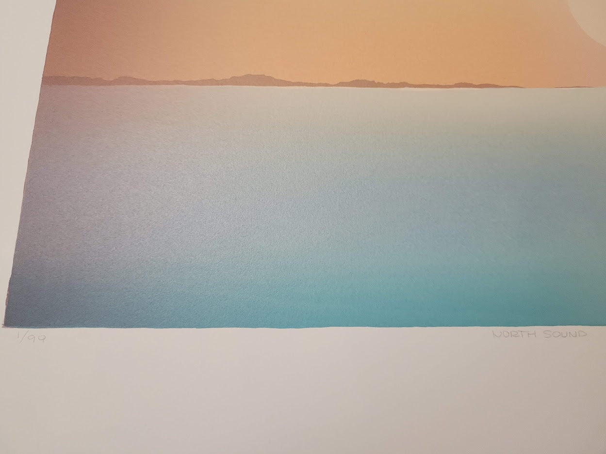 North Sound by Peter Markgraf - 20 X 26 Inches (Original Serigraph Tit ...