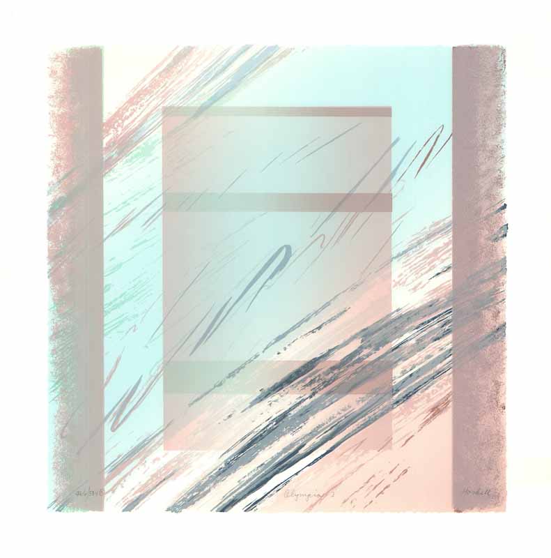 Olympia I by Haskell - 20 X 20 Inches (Lithography Titled, Numbered ...