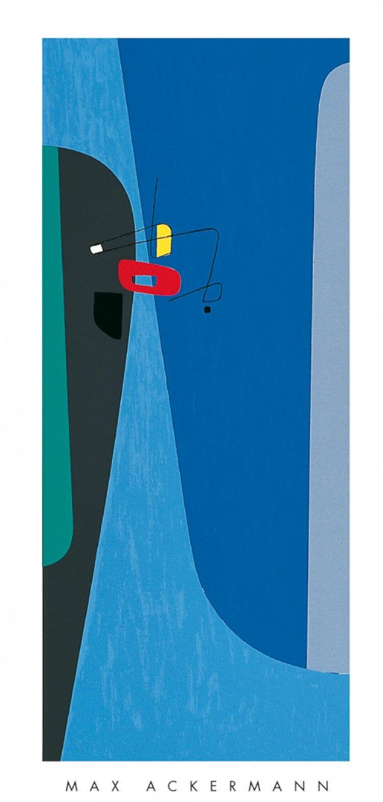 Untitled by Max Ackermann - 20 X 40 Inches (Silkscreen) – Artistica Fine Art