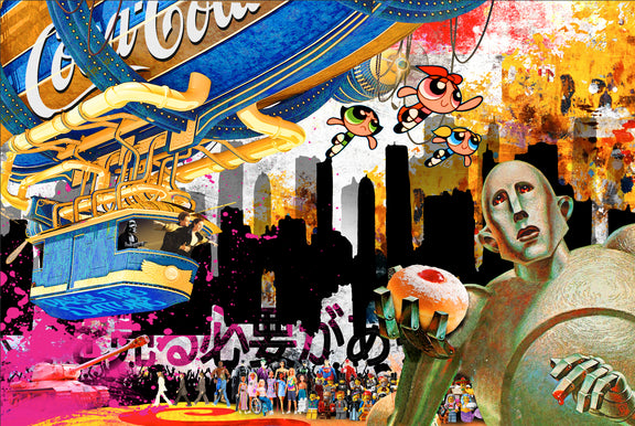 The Apocalypse Day Parade by Artistica Fine Art - 24 X 36" (Art Print)