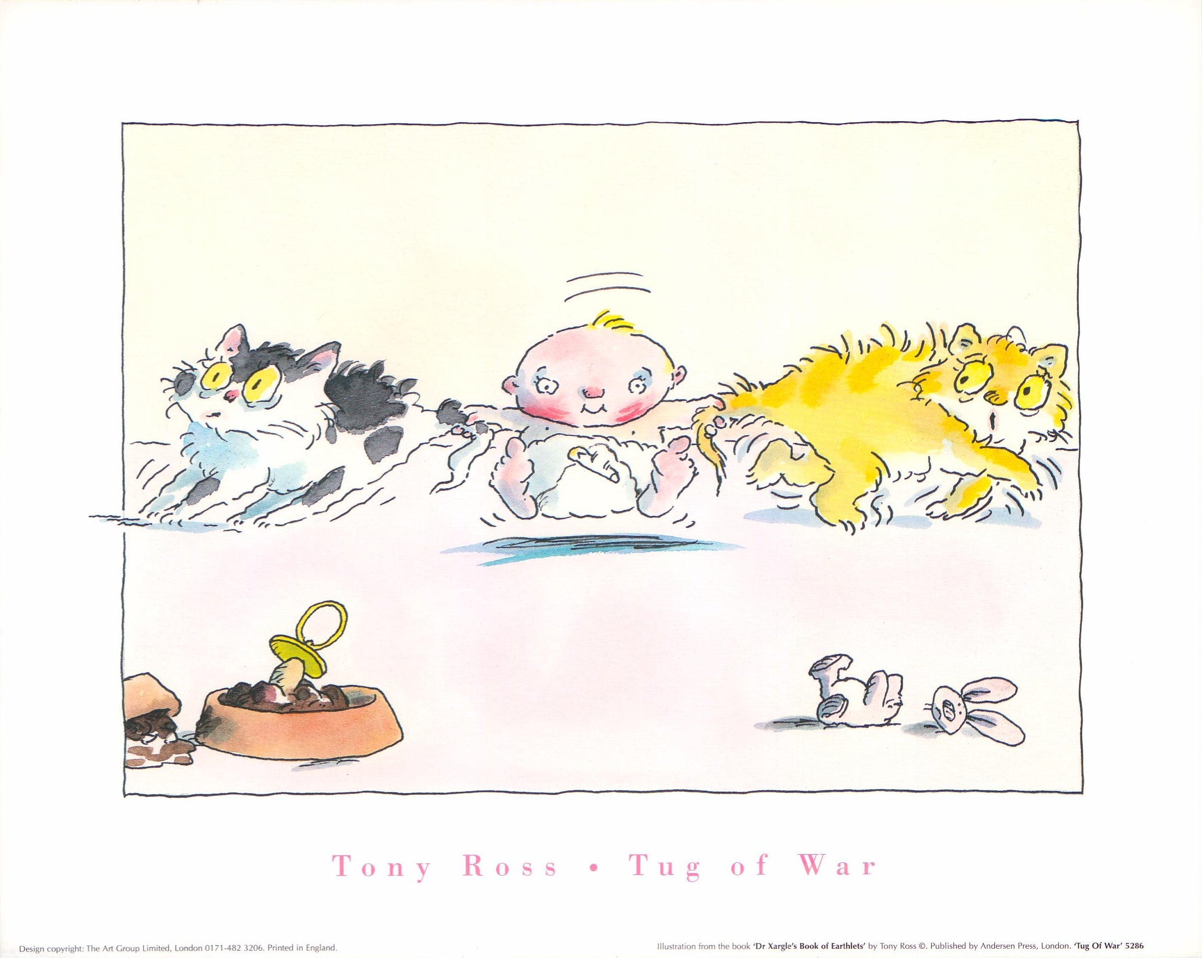 Tug of War by Tony Ross - 10 X 12 Inches (Art Print) – Artistica Fine Art
