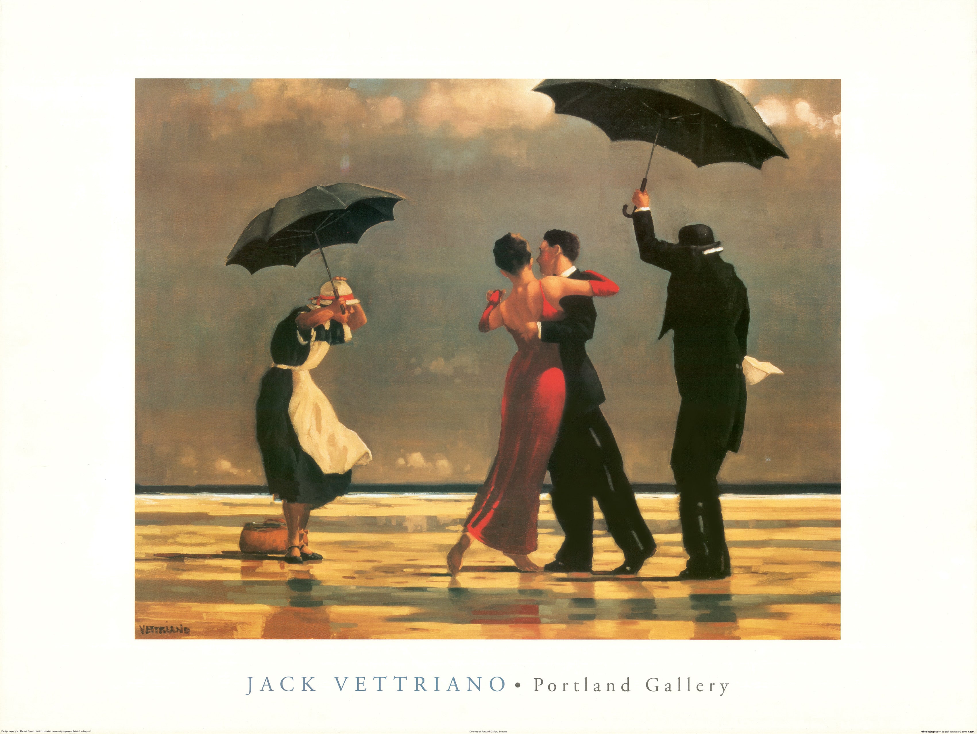 The Singing Butler by Jack Vettriano - 36 X 47 Inches (Art Print ...