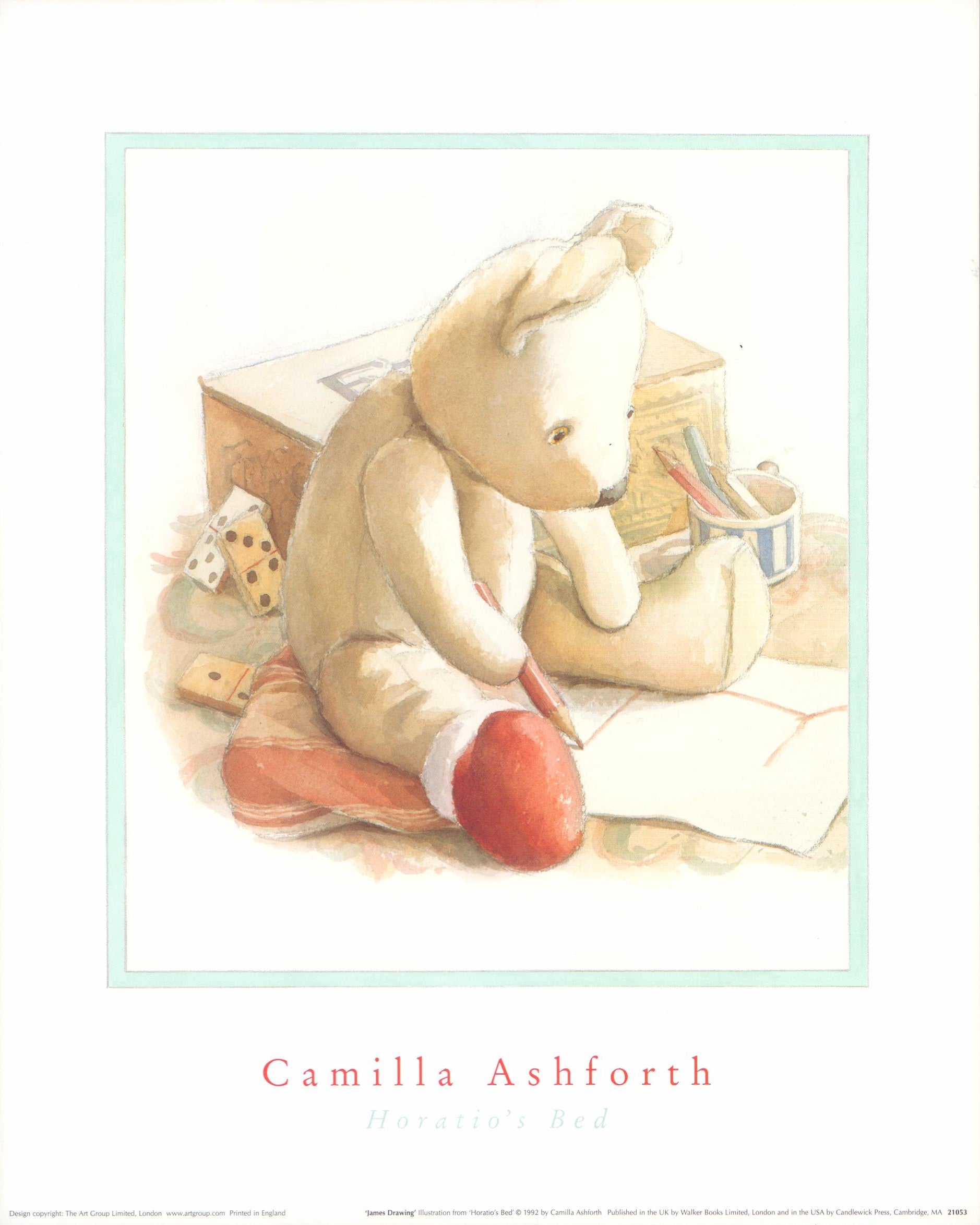 James Drawing by Camilla Ashforth - 10 X 12 Inches (Art Print ...