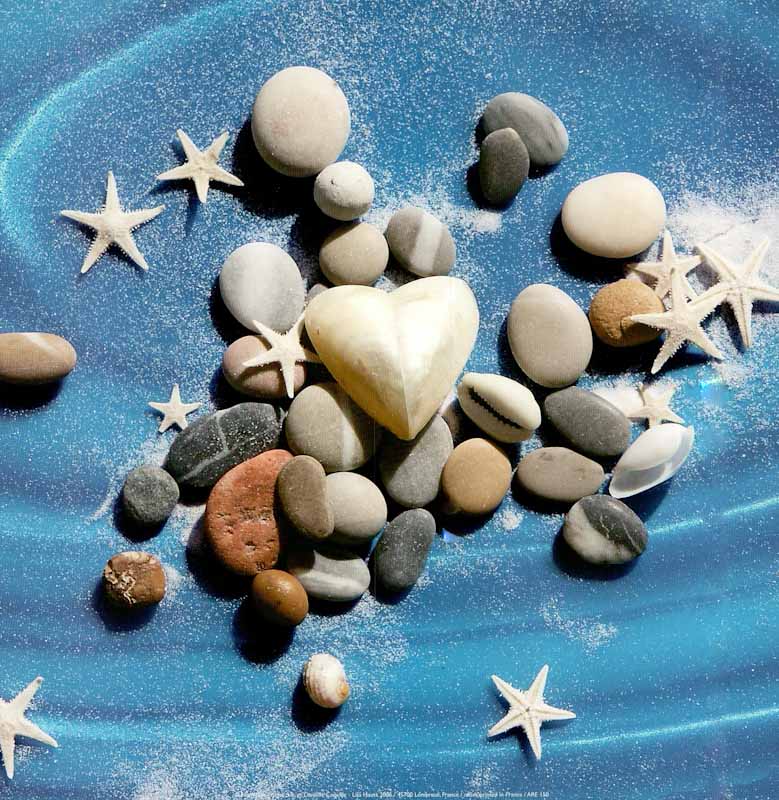 Pebbles and Stars, 2006 Danielle Coquille and Lilo Hauss - 12 X 12 (Ar ...