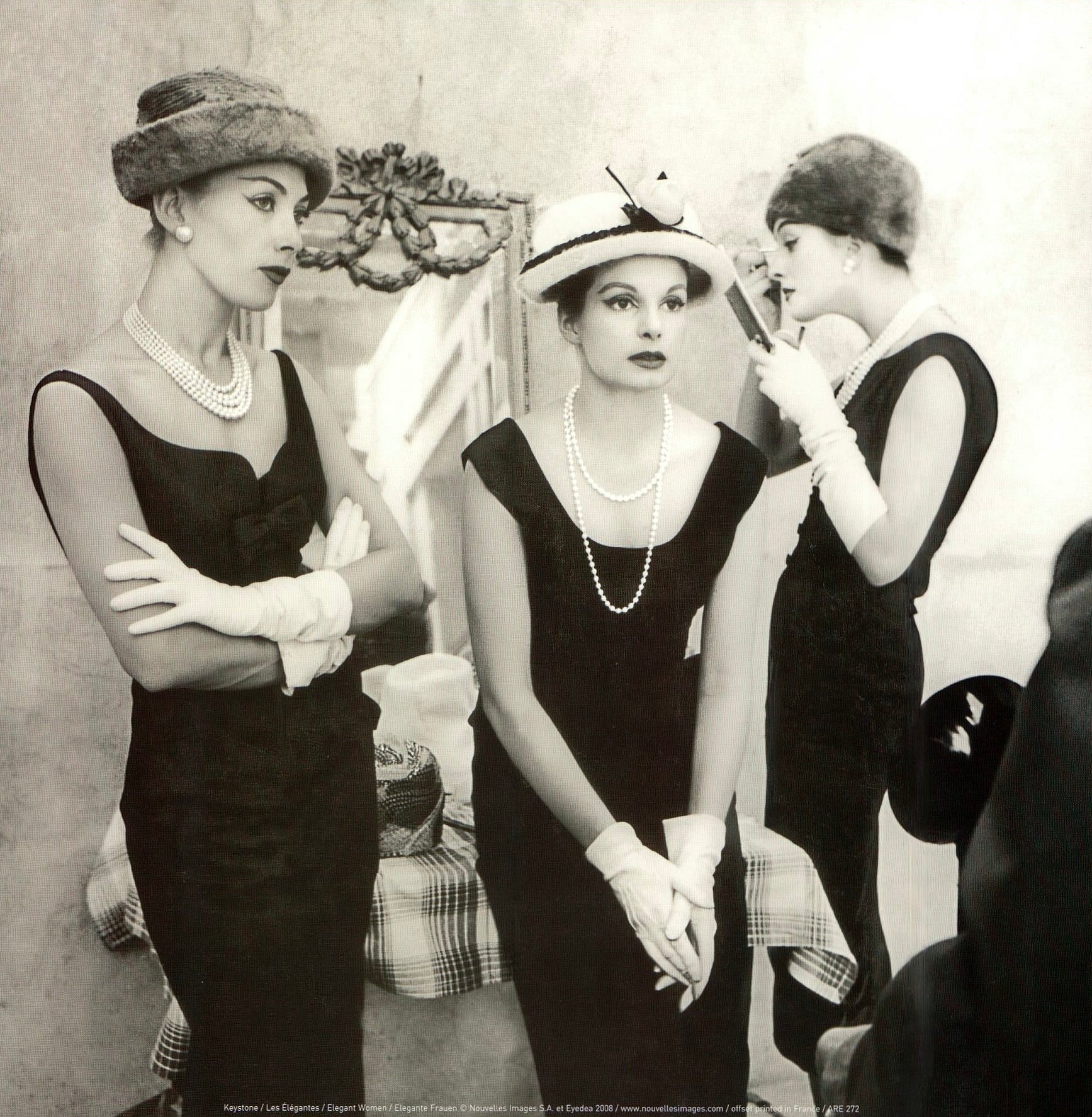 Elegant Women by Keystone - 12 X 12 Inches (Art Print) – Artistica Fine Art