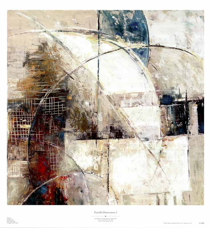 Parallel Dimensions I by Jack Roth - 26 X 28 Inches (Art Print ...