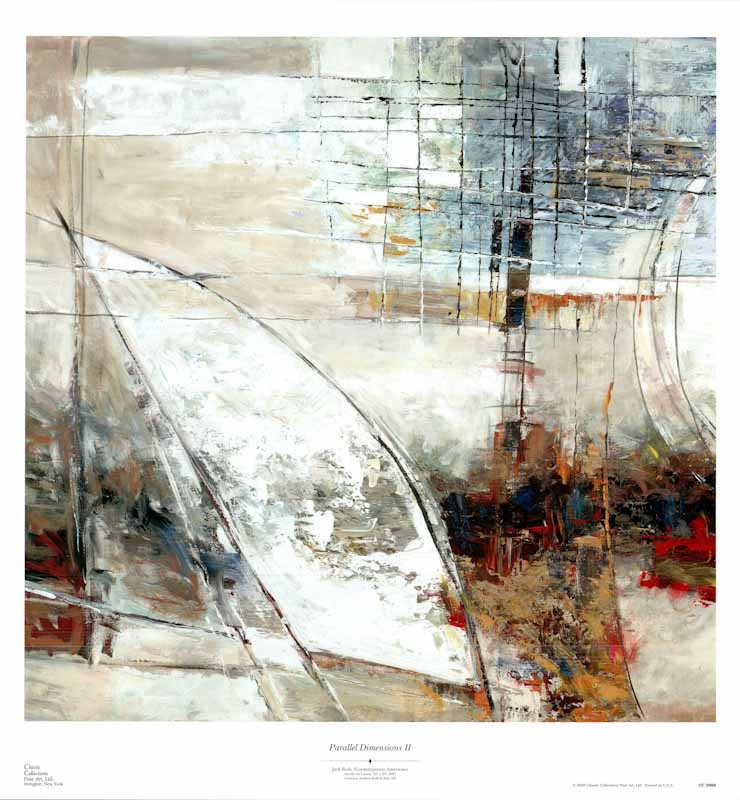 Parallel Dimensions II by Jack Roth - 26 X 28 Inches (Art Print ...