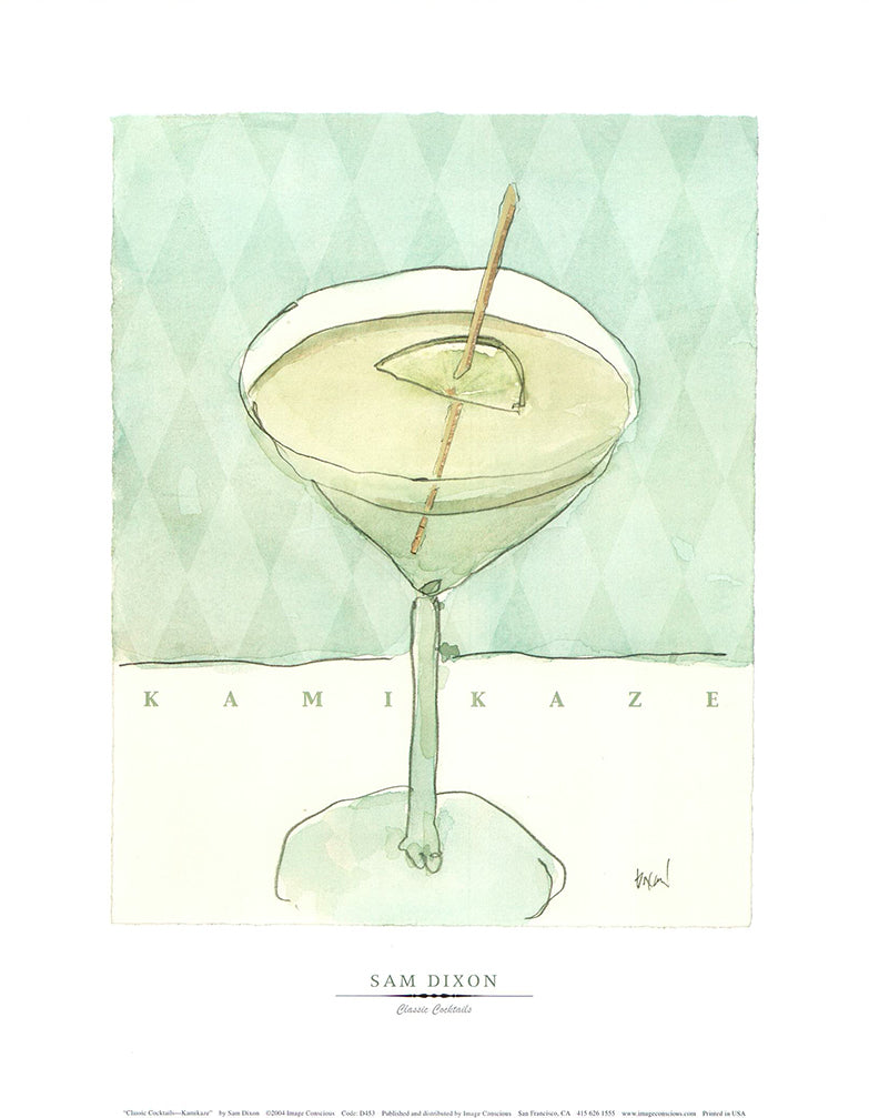 Kamikaze by Sam Dixon - 11 X 14 inches (Art Print) – Artistica Fine Art