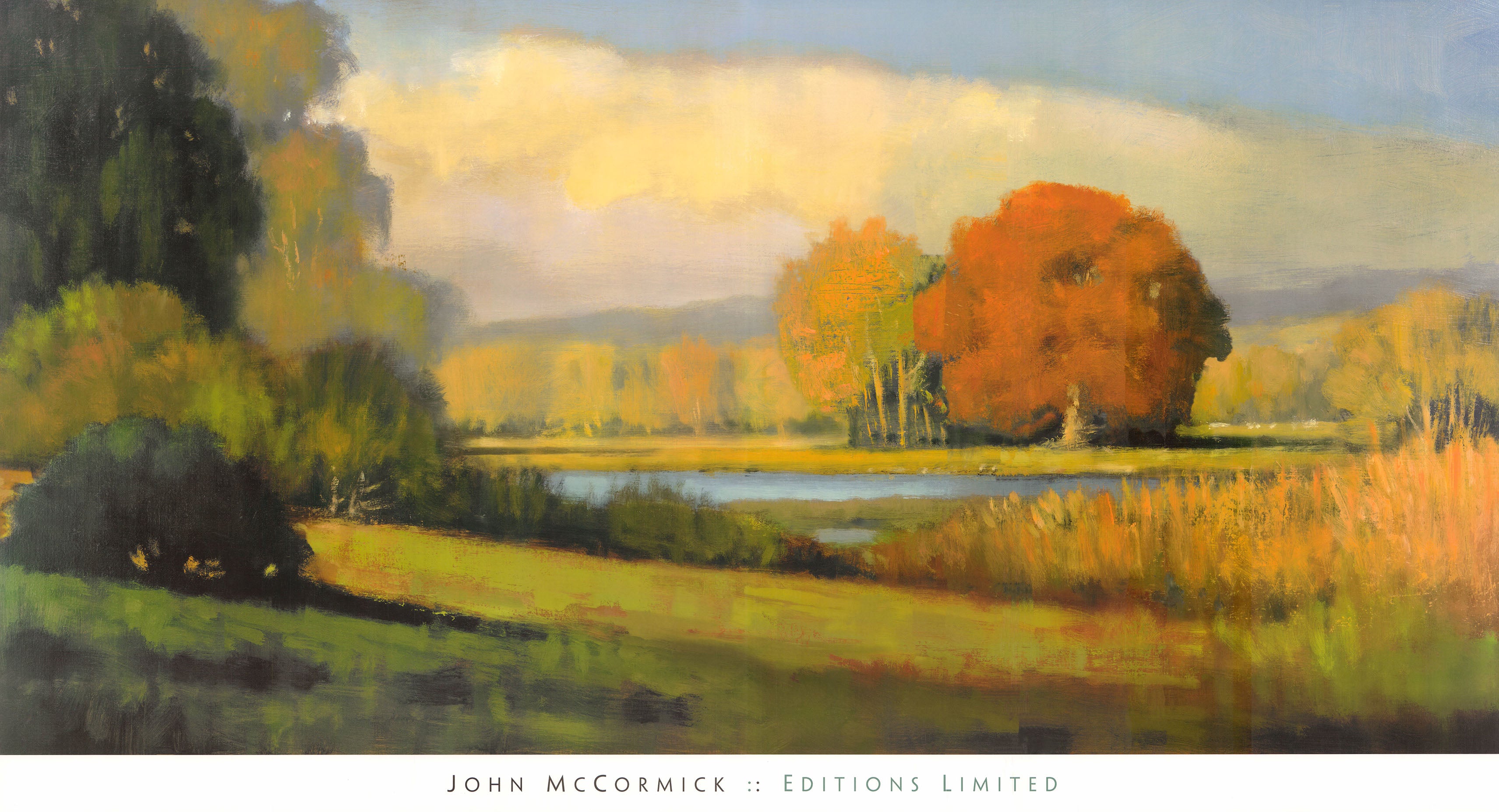 Red Oak 3 by John McCormick - 26 X 48 Inches (Art Print) – Artistica ...