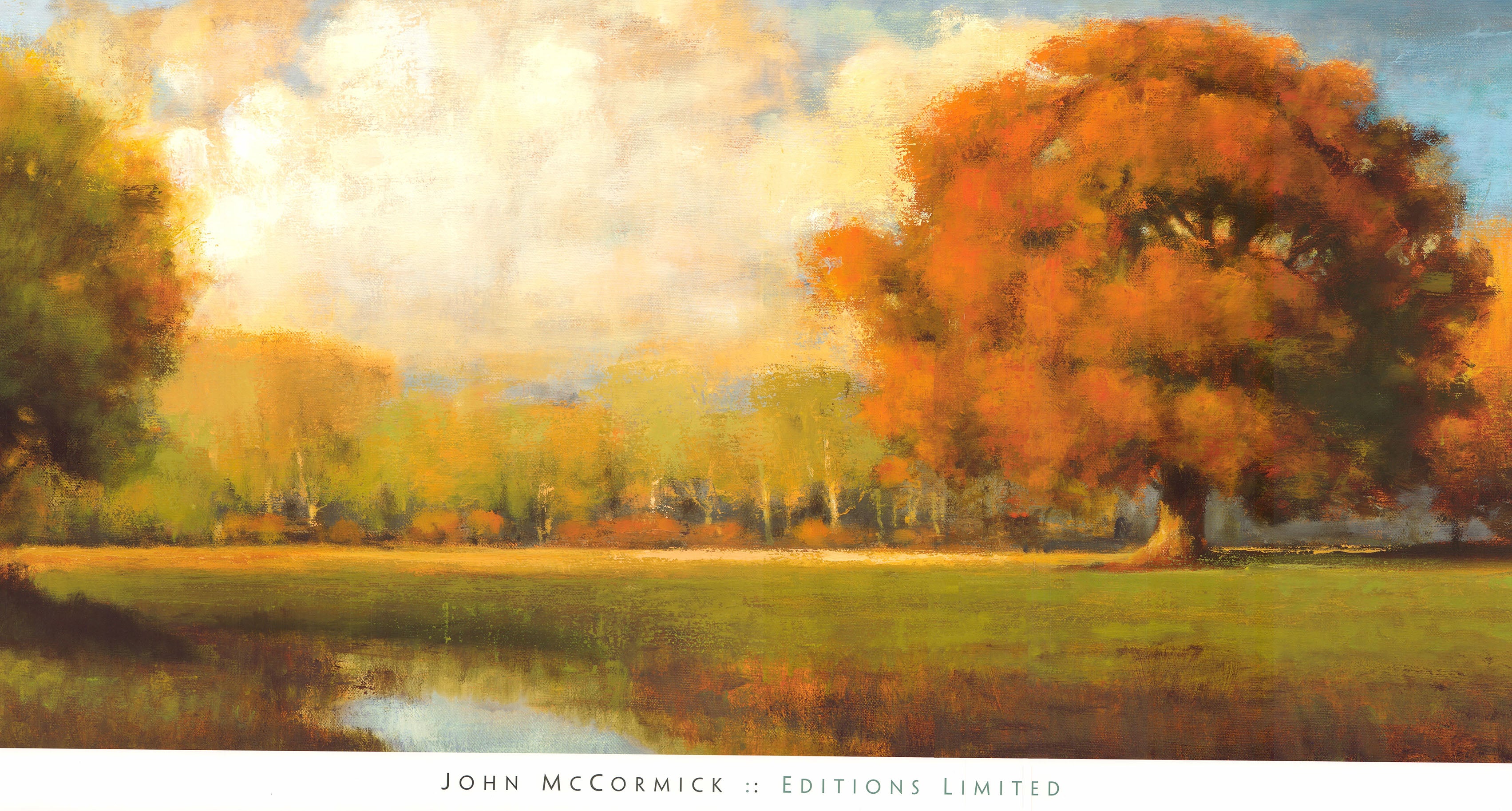 Red Oak 4 by John McCormick - 26 X 48 Inches (Art Print) – Artistica ...