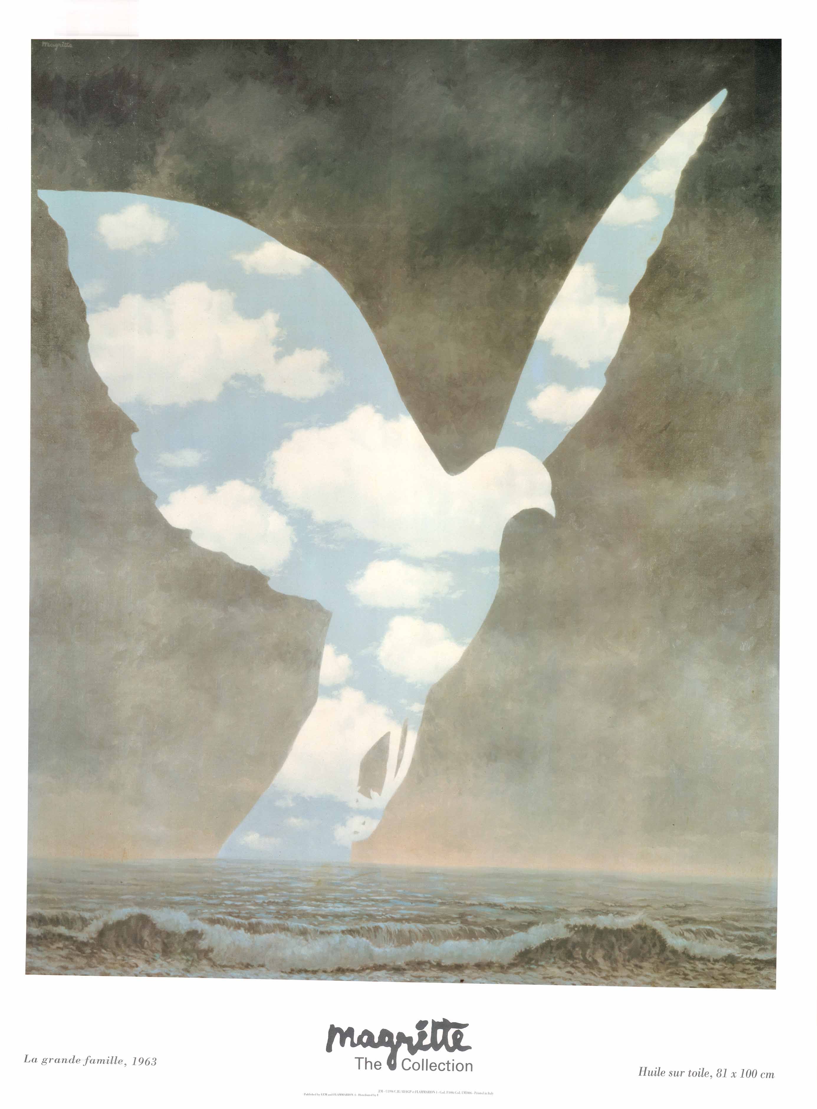 The Big Family, 1963 by René Magritte - 40 X 52 Inches (Art Print ...