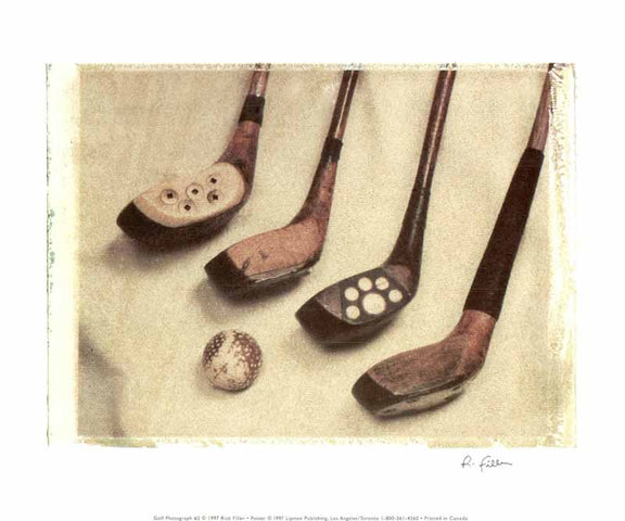 Golf Photograph I,1997 by Rick Filler - 11 X 14" (Art Print ...