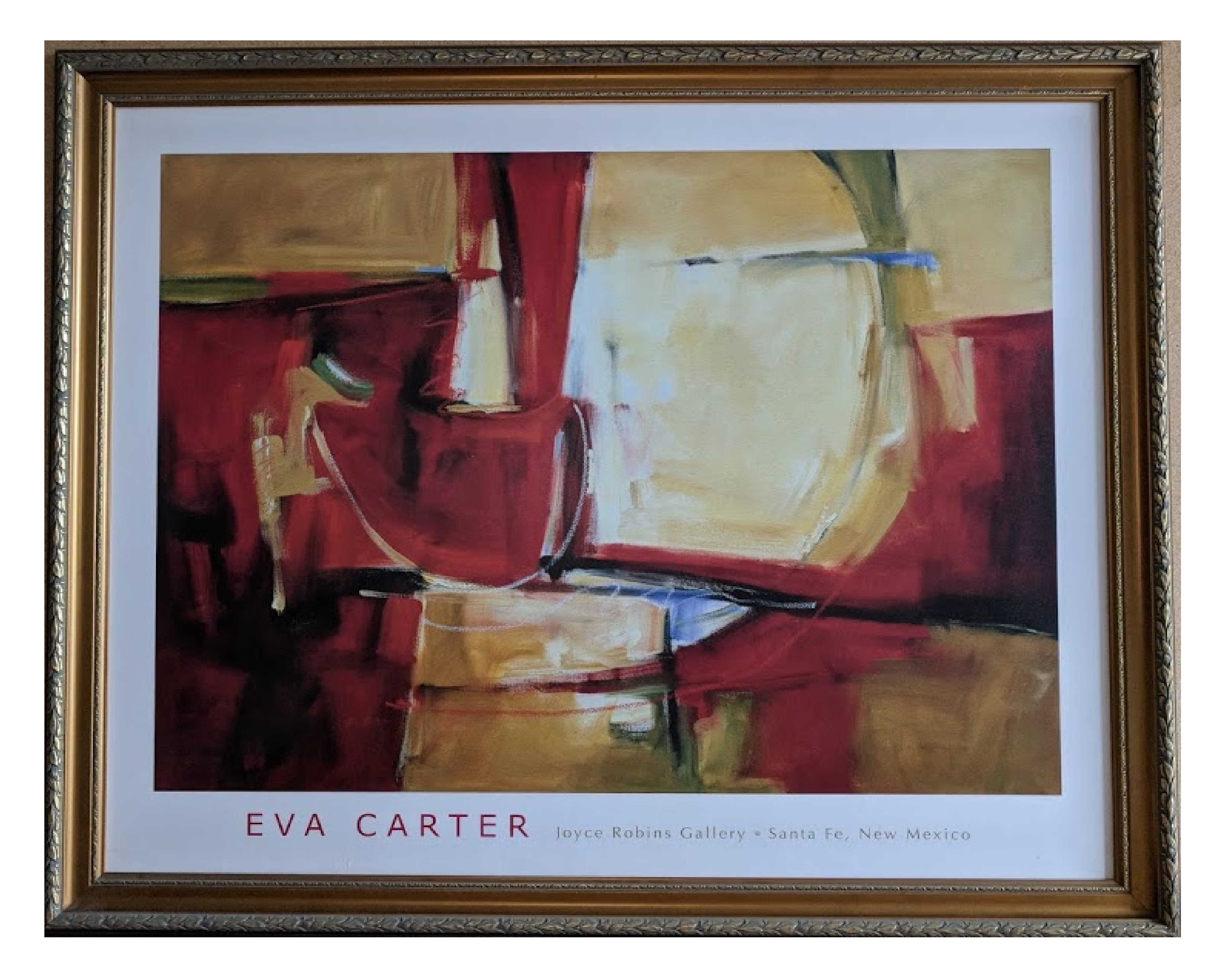 Red Rock by Eva Carter - 29 X 35 Inches (Framed Giclee on Masonite Rea ...