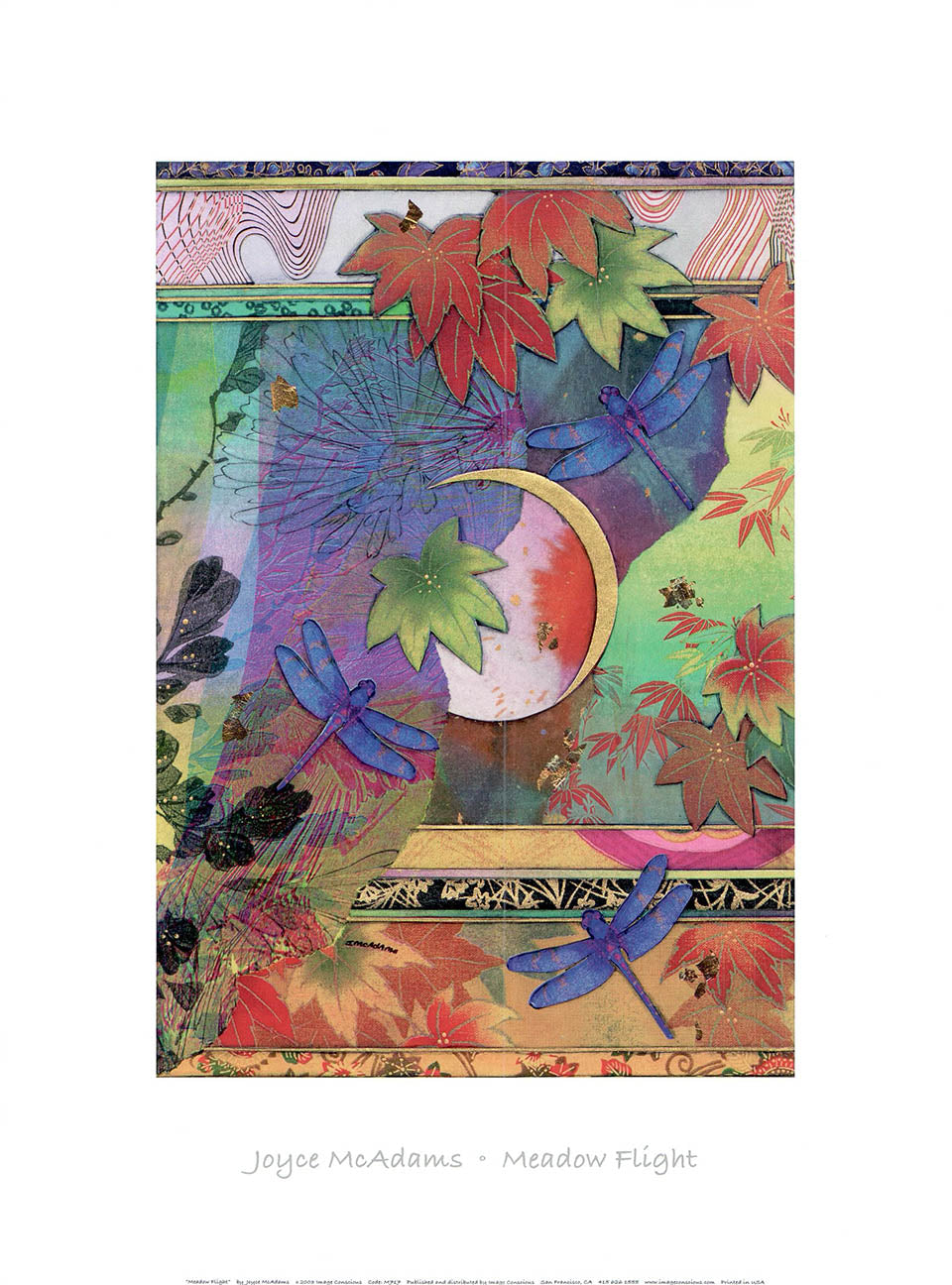 Meadow Flight by Joyce McAdams - 14 X 18 Inches (Art Print) – Artistica ...