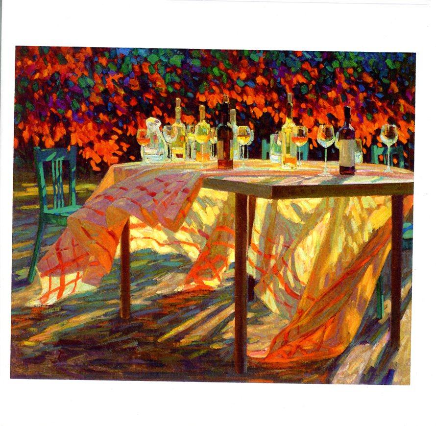 Midsummer Lunch by Juane Xue - 6 X 6 Inches (Greeting Card) – Artistica ...