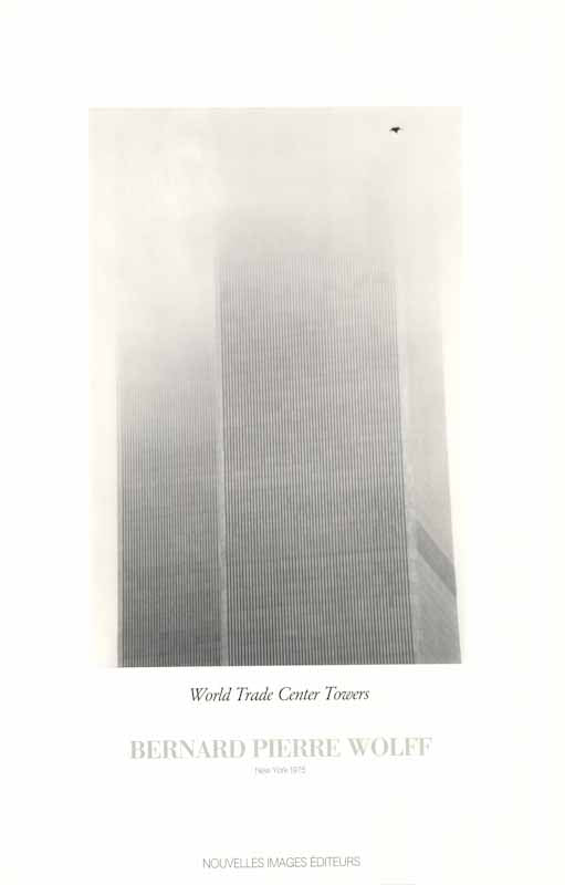 World Trade Center Towers,1975 by Bernard Pierre Wolff-24X32"(Art Print ...