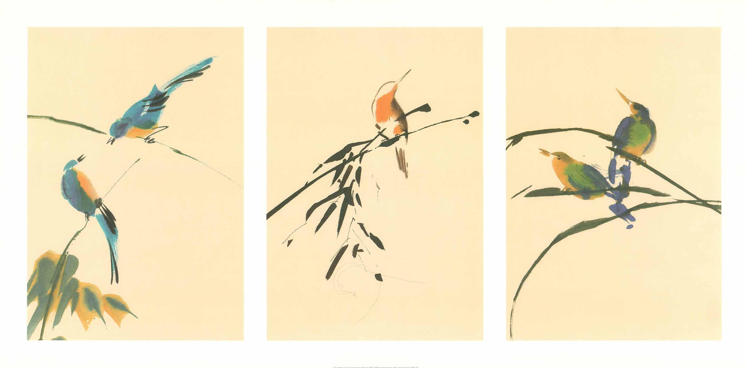 Conversation by Aurore de la Morinerie - 20 X 40 Inches (Offset Lithog ...