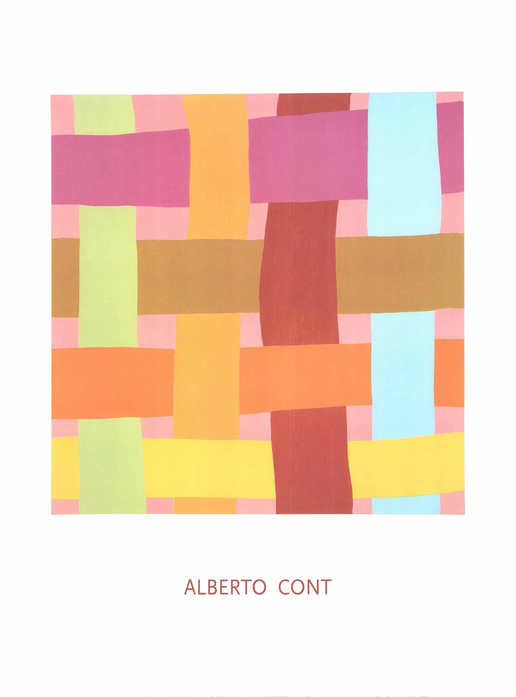Canework on light Pink Background,1995 by Alberto Cont-24X32 ...