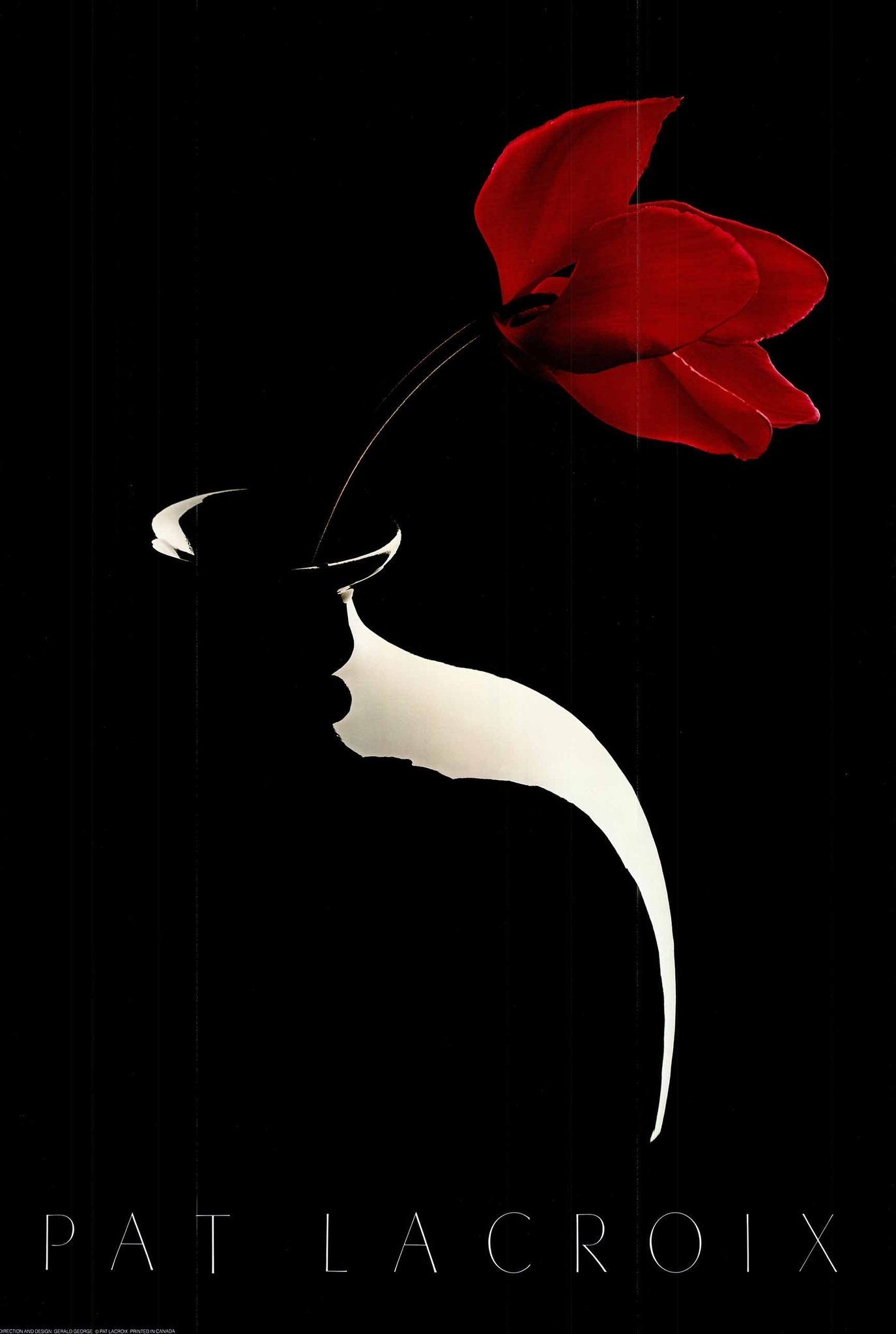 Flower in a Vase by Pat Lacroix - 24 X 36 Inches (Offset Lithograph ...