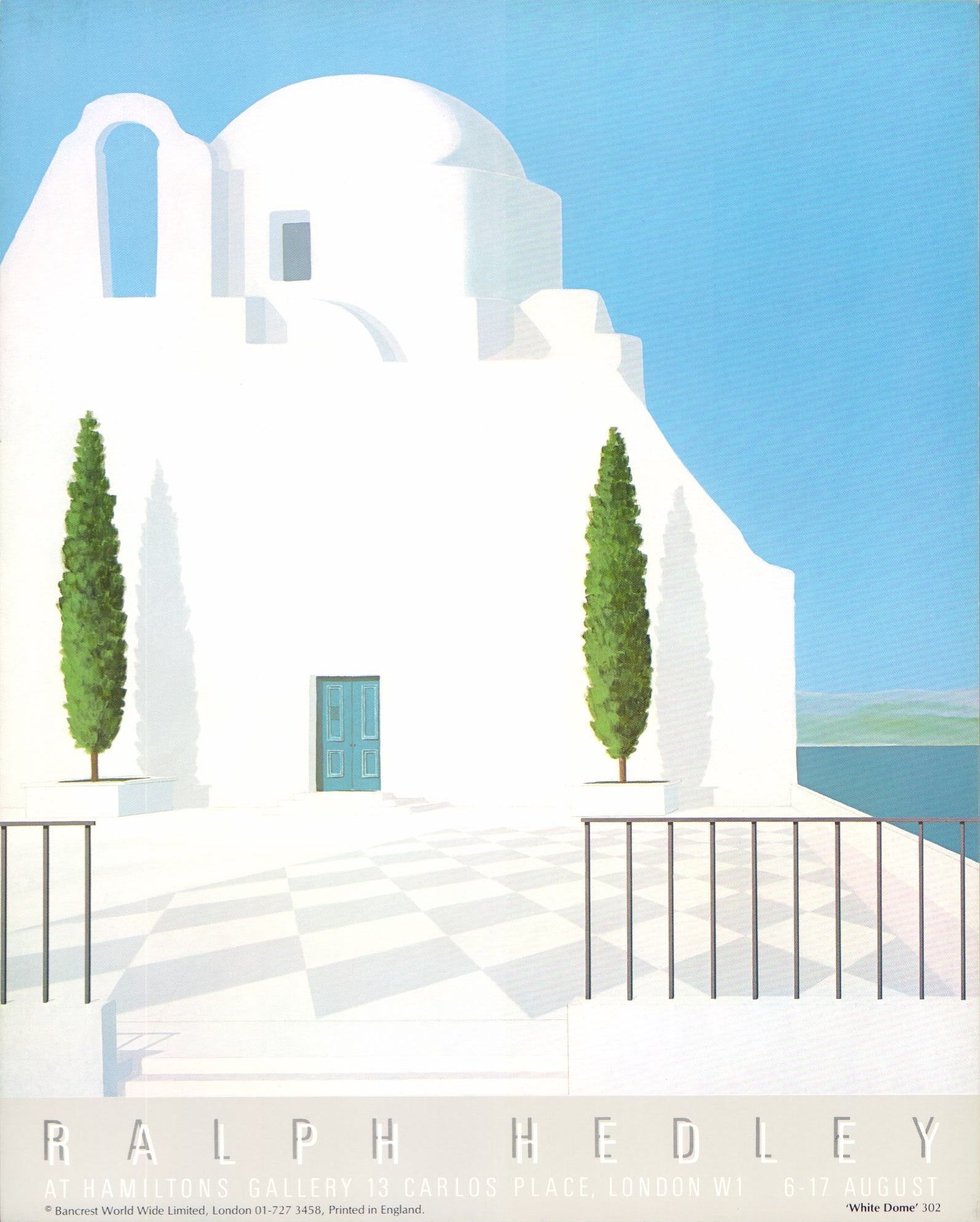 White Dome by Ralph Hedley - 8 X 10 Inches (Art Print) – Artistica Fine Art