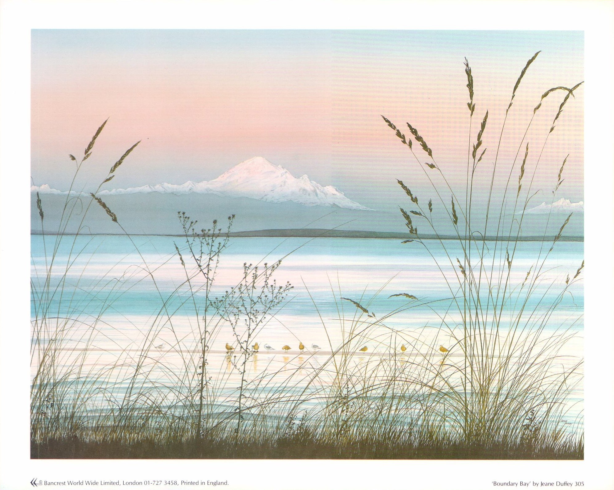 Boundary Bay par Jeane Duffey - 10 X 12 pouces (impression d’art ...