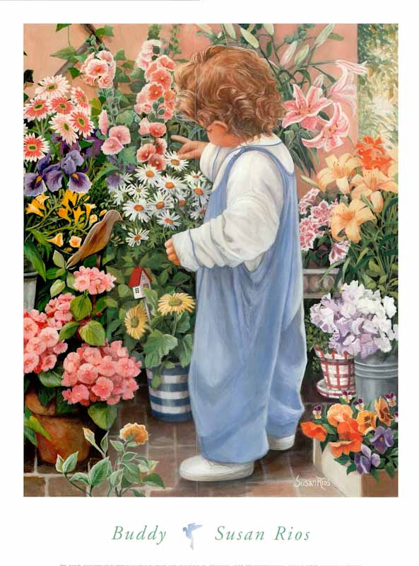 Buddy by Susan Rios - 18 X 24 Inches (Art Print) – Artistica Fine Art