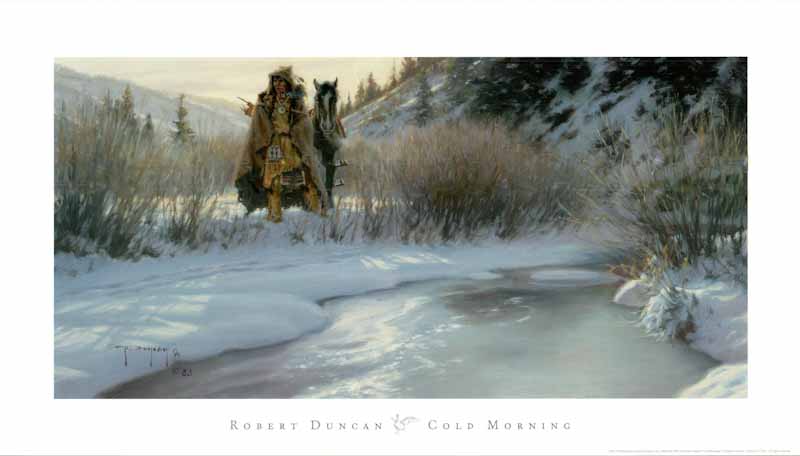 Cold Morning by Robert Duncan - 16 X 28 Inches (Art Print) – Artistica ...