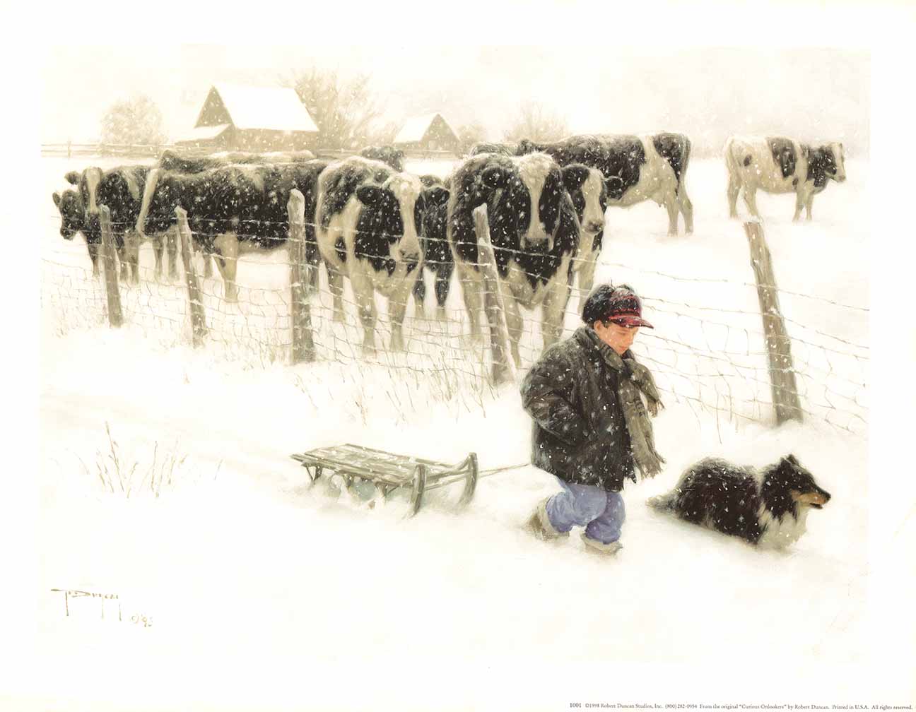 Curious Onlookers, 1993 by Robert Duncan - 14 X 18 Inches (Art Print ...