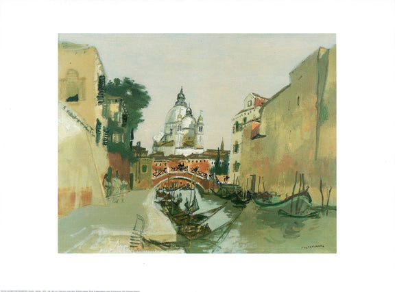 Scalzi, 1971 by Lucien Fontanarosa - 12 X 16 Inches (Art Print ...