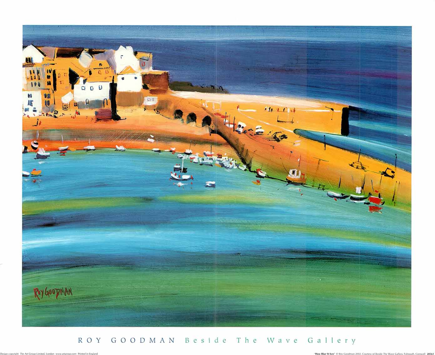 How Blue St Ives by Roy Goodman - 16 X 20" - Fine Art Posters ...