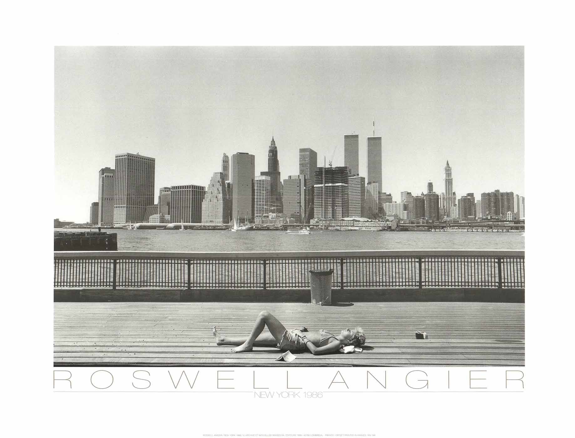 New York, 1986 by Roswell Angier - 20 X 26 inches (Offset Lithograph ...