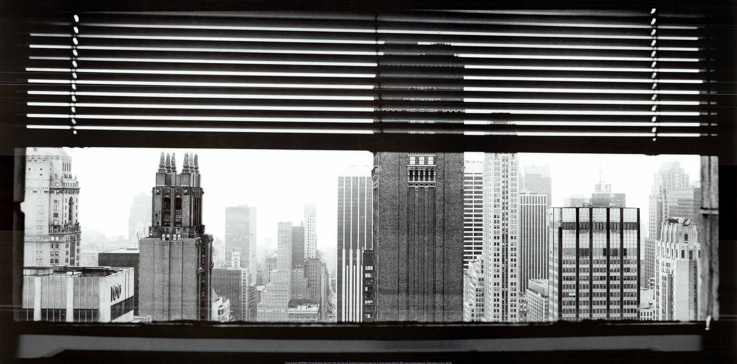 Vue sur Manhattan by Torsten Andreas Hoffmann - 20 X 40 Inches (Art Pr ...